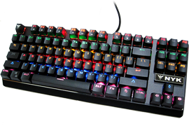JMK Distribution | NYK Gaming Keyboard KM-09 Mechanical TKL