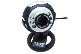 JMK Distribution | M Tech Web Camera 6 Lampu - Bulat